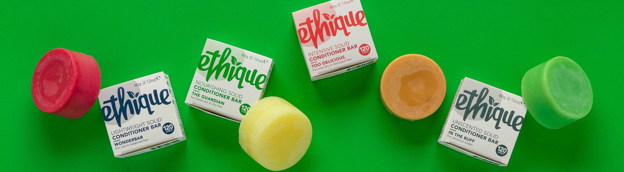 Conditioner Bars and Solid Conditioners Ethique